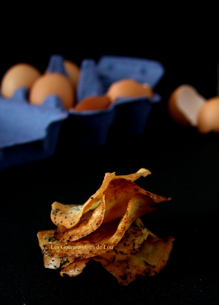 Tuiles salées façon chips - Les Gourmandises de Lou